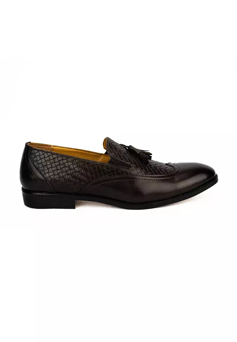 Buy Mario D' boro Runway Men's Formal Slip On Shoes Mw 22946 Coffee C43 ...