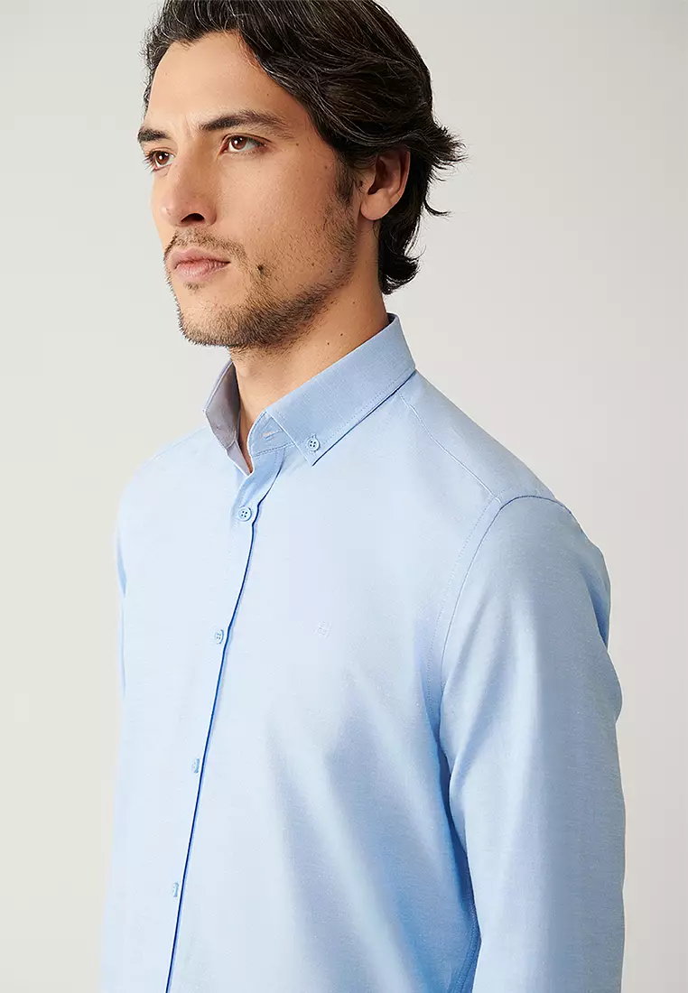 Buy Avva Easy Iron Oxford Shirt 2025 Online | ZALORA Philippines