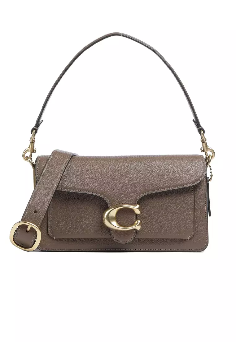 Coach Tabby Shoulder Bag 26 Dark Stone CH857 2025 | Buy Coach Online | ZALORA Hong Kong