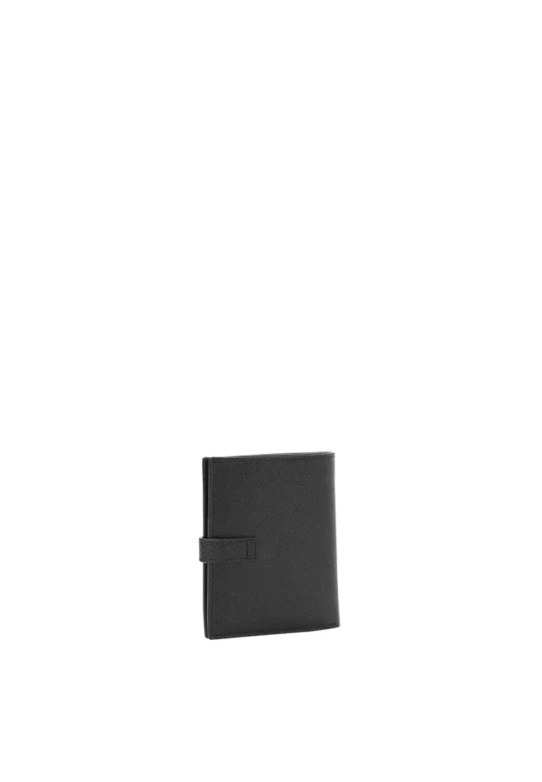 Buy RABEANCO Snap Button Wallet - Black 2025 Online | ZALORA