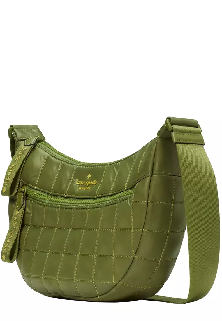 Kate Spade Kate Spade Camden Quilted Large Sling Bag in Kelp Forest ...