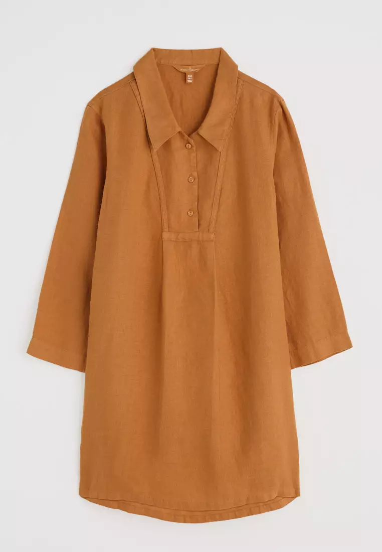 Buy Seasalt Cornwall Seasalt Cornwall Yellow Tide Clock 3/4 Sleeve ...