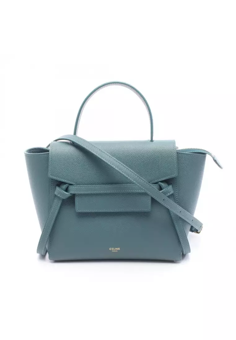 Buy Celine Pre-Loved Celine BELT BAG NANO belt bag Nano Handbag leather ...