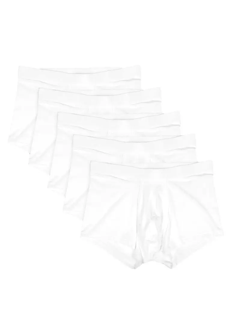 Jual Marks & Spencer 5 Pack Cotton Rich Cool & Fresh Hipsters Original ...