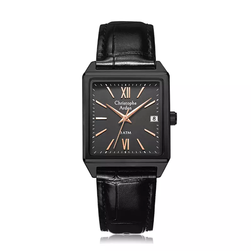 Jual Christophe Arden Christophe Arden CA 2003 Black Rosegold Leather ...
