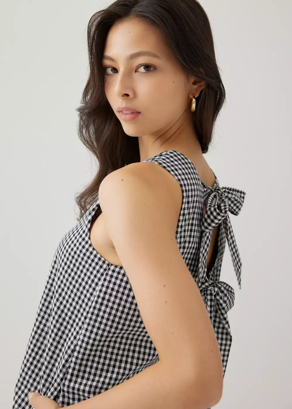 Jual Love, Bonito Danah Ribbon Tie Back Romper Original 2023 | ZALORA Indonesia