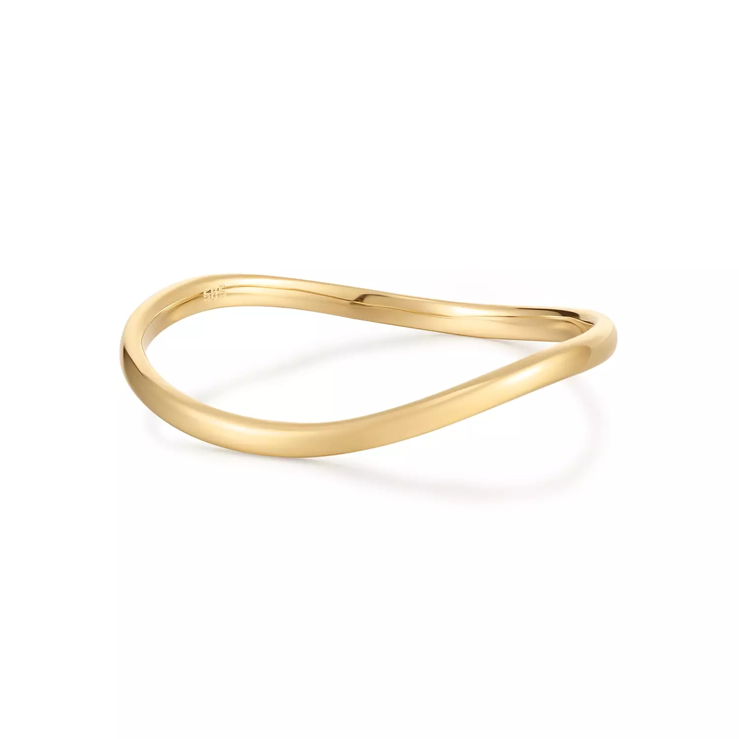 Jual ISAGO ISAGO Wave Gold Ring Original 2025 | ZALORA Indonesia