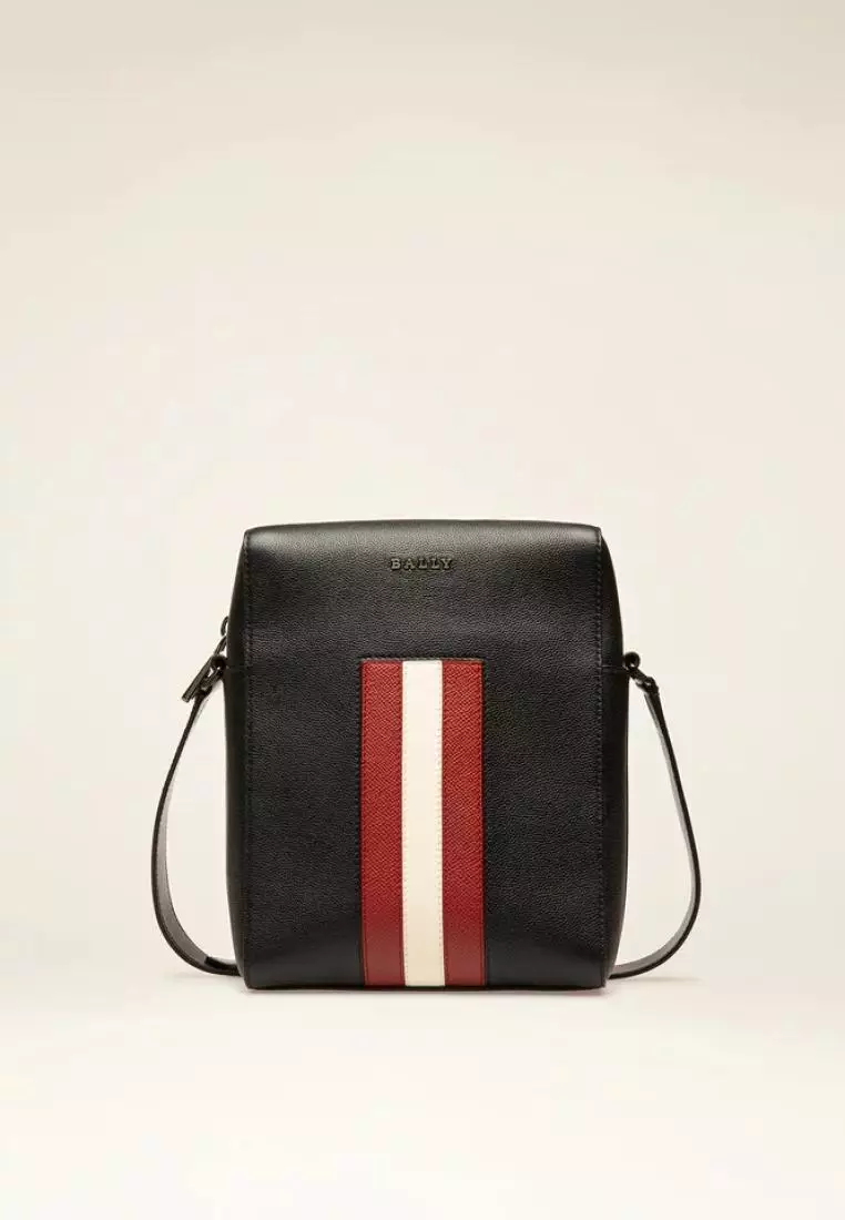 Jual BALLY Bally Edoh Crossbody Bag Black Original 2025 | ZALORA ...
