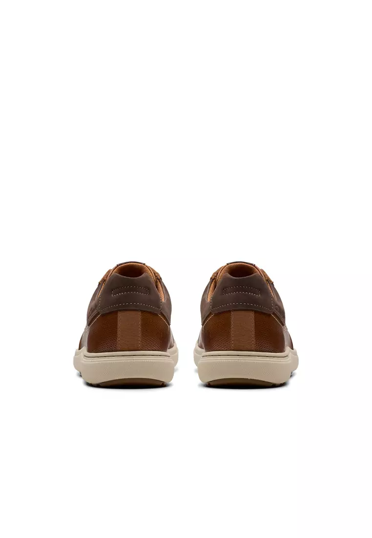 Buy CLARKS Mens Mapstone Lace Sneakers - Tan Leather 2025 Online | ZALORA