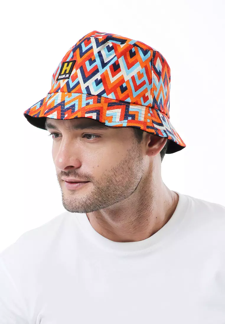 Jual Hamlin Kai Topi Bucket Motif Etnik Casual Hat Pria Wanita Material ...
