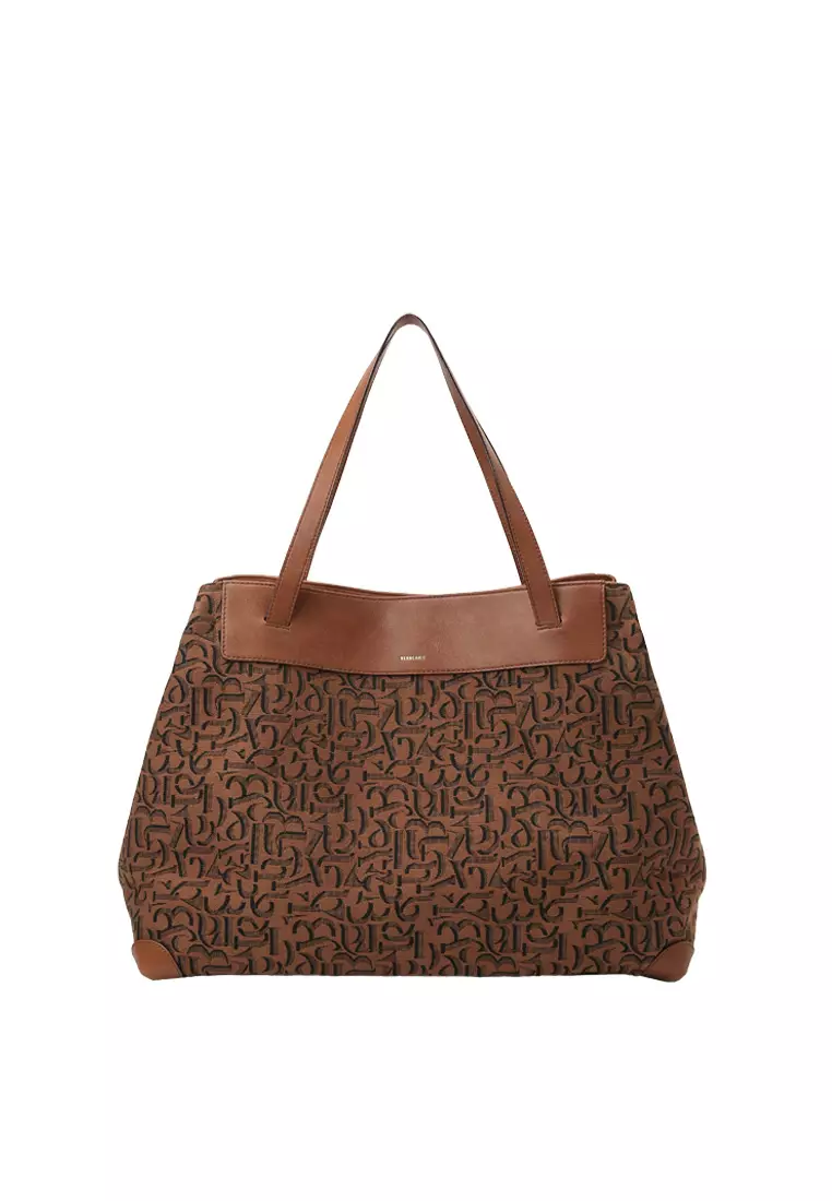 Buy BERACAMY Soft-Structured Trapezoidal Canvas Tote Bag Large ...