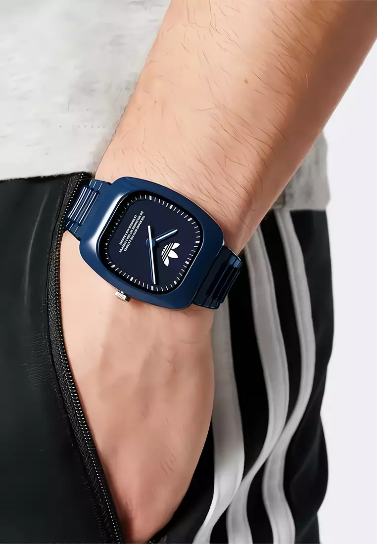 Jual Adidas Watches Adidas Gents Watch Retro Wave Two - Eco Ceramic ...