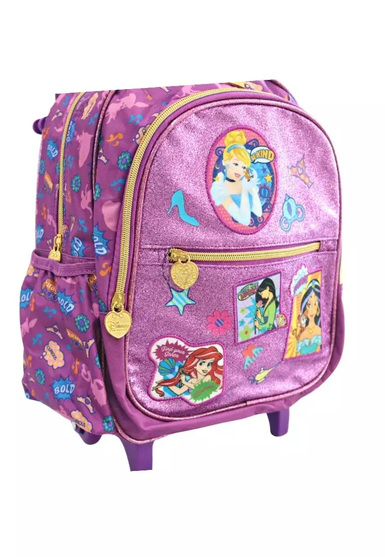 Buy Disney Princess Glitter Backpack Trolley 2025 Online | ZALORA ...