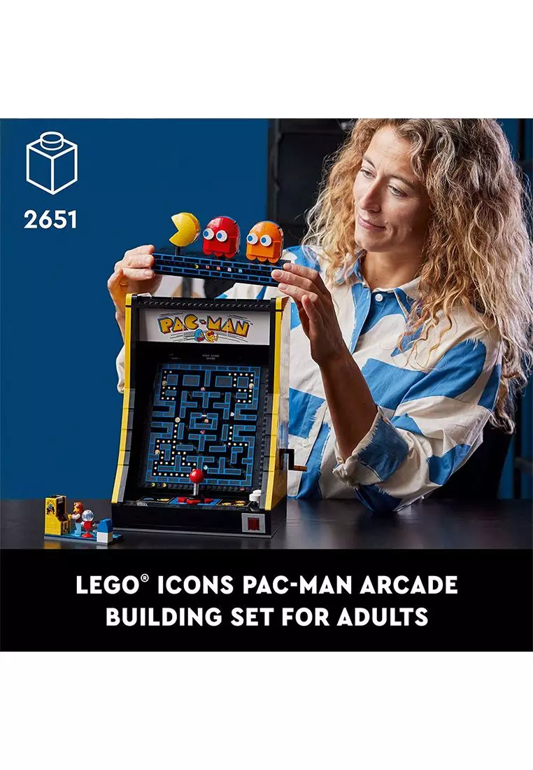 Buy LEGO® D2C Icons 10323 Pac-Man Arcade Machine, Age 18+, Building ...