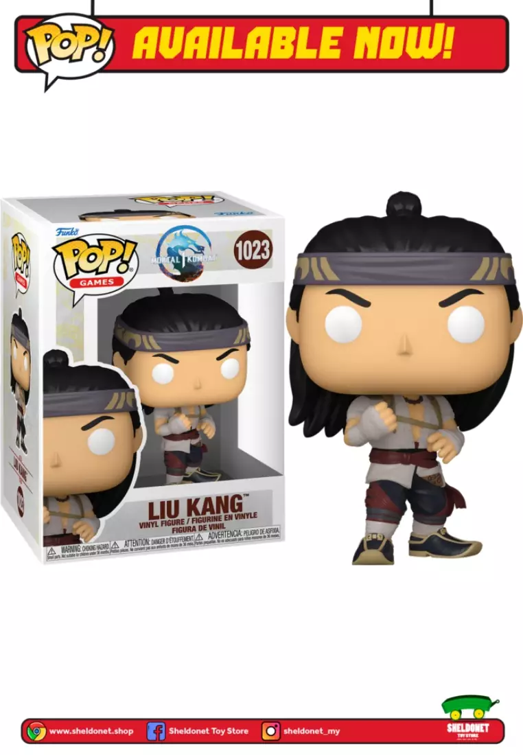 Buy Funko Funko Pop! Games: Mortal Kombat 1 - Liu Kang (God of Fire ...