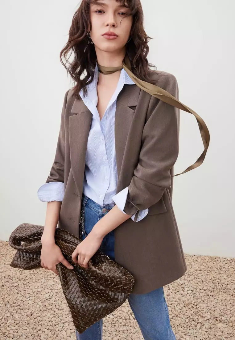 Buy G2000 G2000 Brushed Textured Casual Blazer 2026 Online | ZALORA