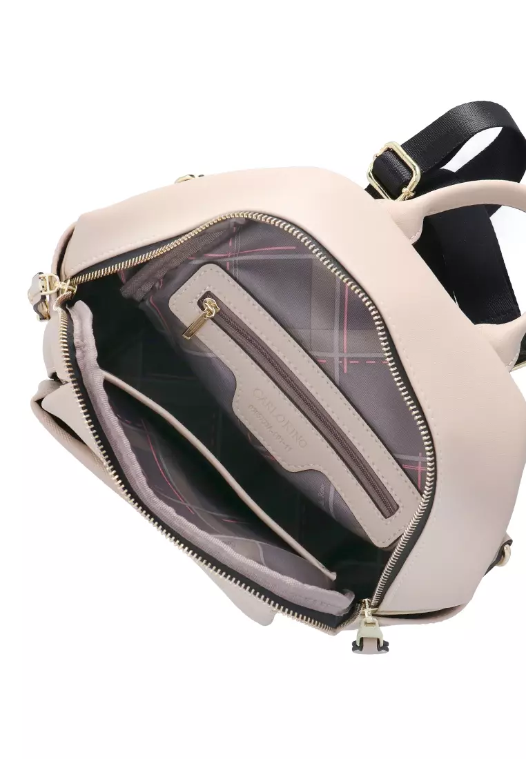 Buy Carlo Rino Nude Vesper Backpack Online | ZALORA Malaysia
