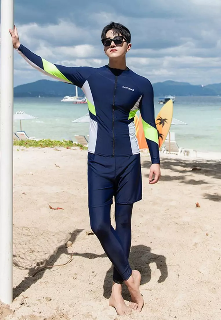 Buy LYCKA LLL3099 Korean Style Men Rash Guard 3-Pieces Set Multi 2025 ...