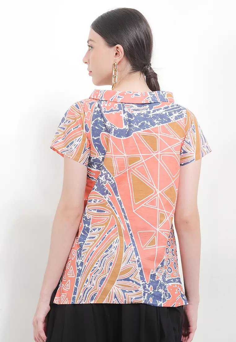 Jual Batik First Blouse Kupnat SideCollar Cap-Slv Original 2026 ...