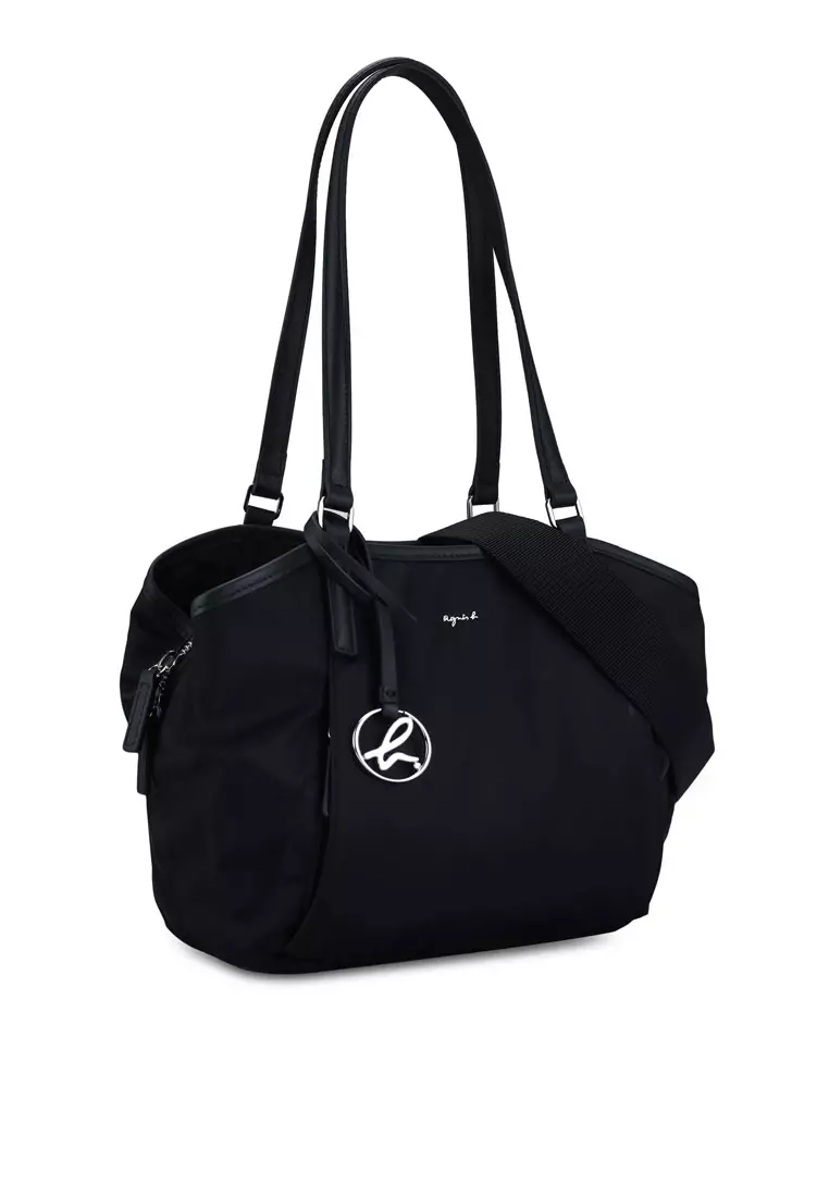 Buy agnès b. Shoulder Tote Bag Online | ZALORA Malaysia