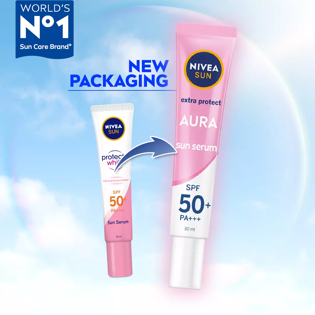 Jual Nivea NIVEA Sun Face Serum Instant Aura 30ml Original 2024 ...