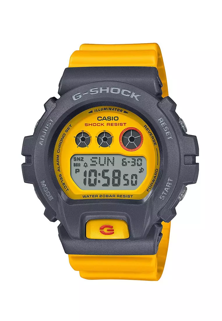 Jual G-Shock Casio G-SHOCK Jam Tangan Pria - Yellow Grey - Resin - GMD ...