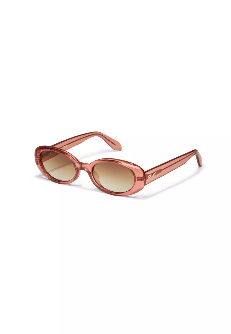 Buy QUAY Felt Cute Sunglasses - Primrose/Sepia 2025 Online | ZALORA