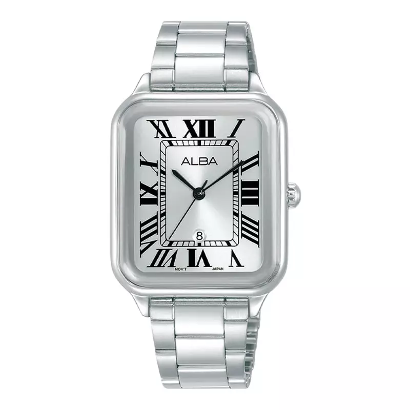 Jual Alba Jam Tangan Wanita Alba Fashion AH7DX1X1 Ladies Silver Dial ...