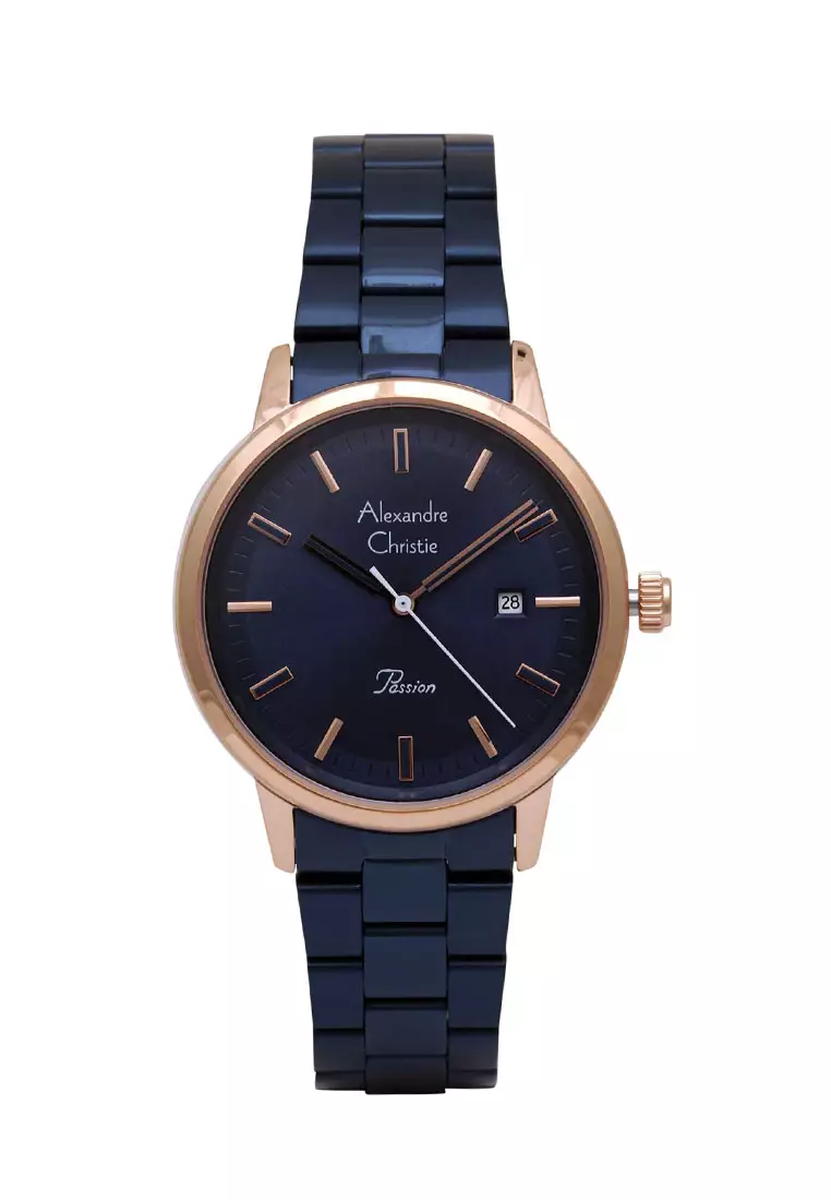 Jual Alexandre Christie Alexandre Christie Jam Tangan Wanita - Blue ...