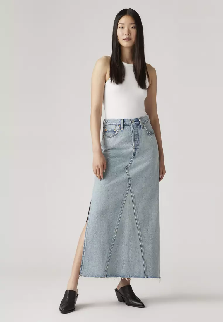 Jual Levi's Levi's® Women's Icon Long Skirt (A8727-0001) Original 2025 ...