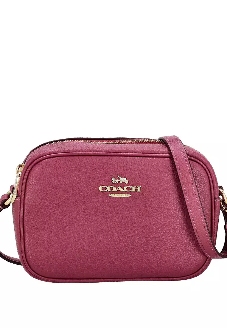 Buy Coach Mini Jamie Camera Bag - Pink Online | ZALORA Malaysia