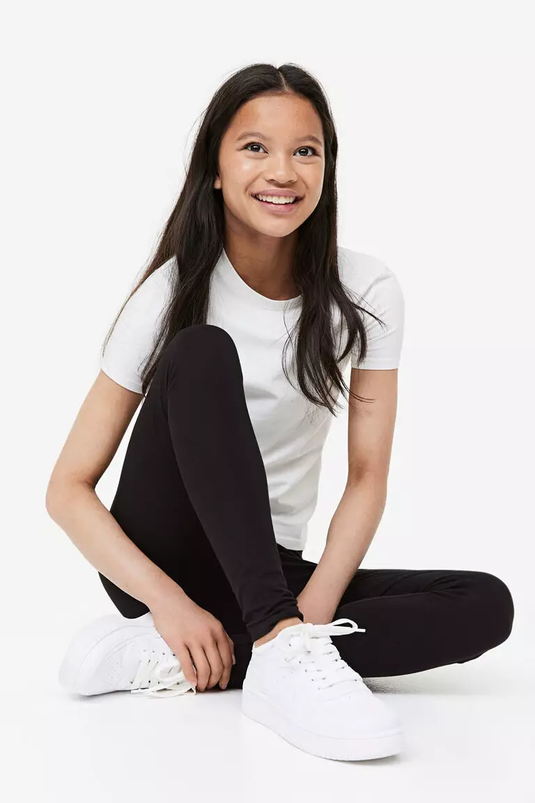 Jual H&M Cotton leggings Original 2024 | ZALORA Indonesia