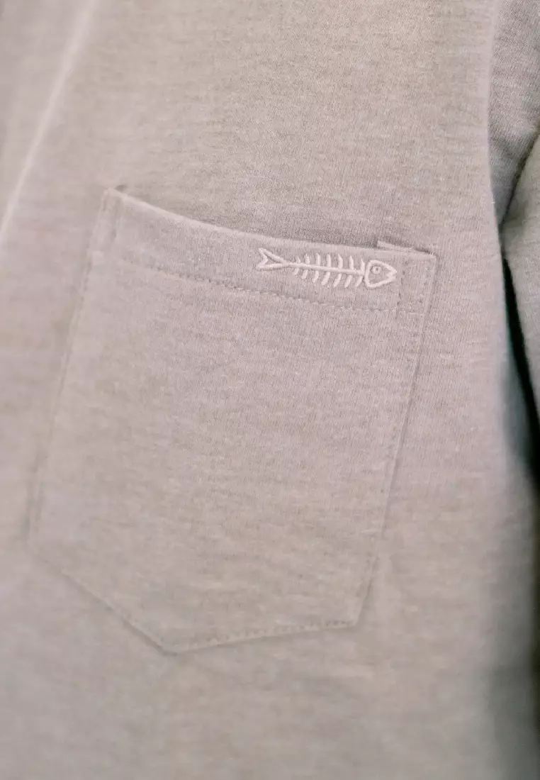 Jual IEBE Kaos Lengan Panjang Kancing IEBE J1HL8068 Brown TW Original ...