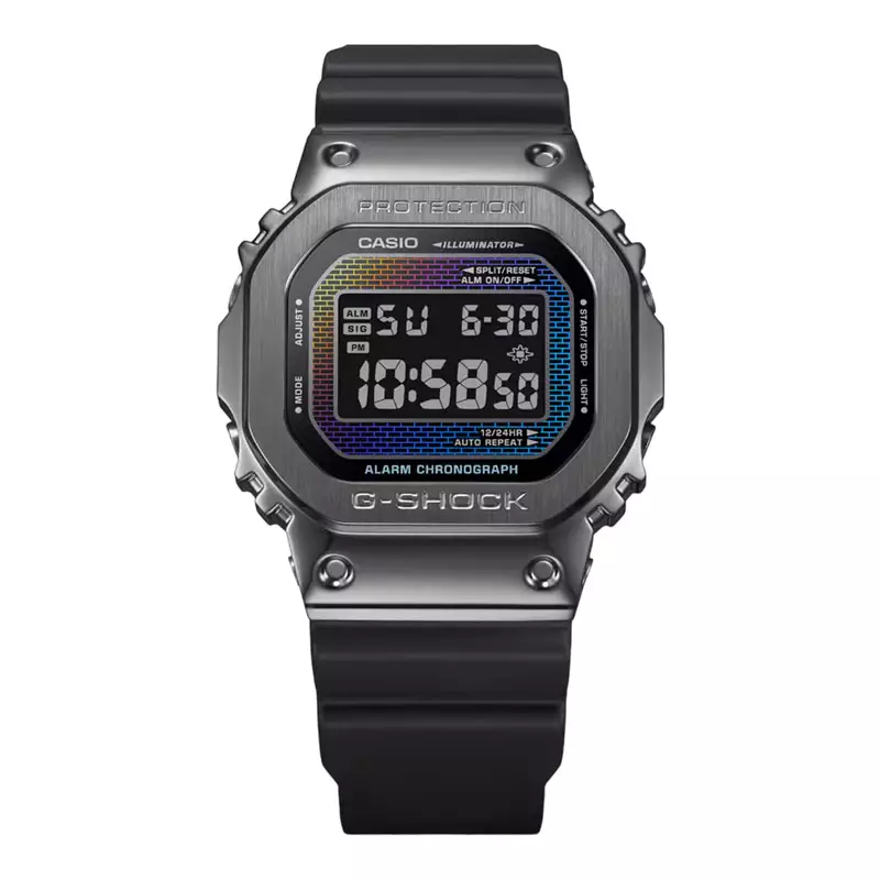 Jual CASIO Jam Tangan Pria Casio G-Shock GM-5600BRW-1DR Rainbow Brick ...