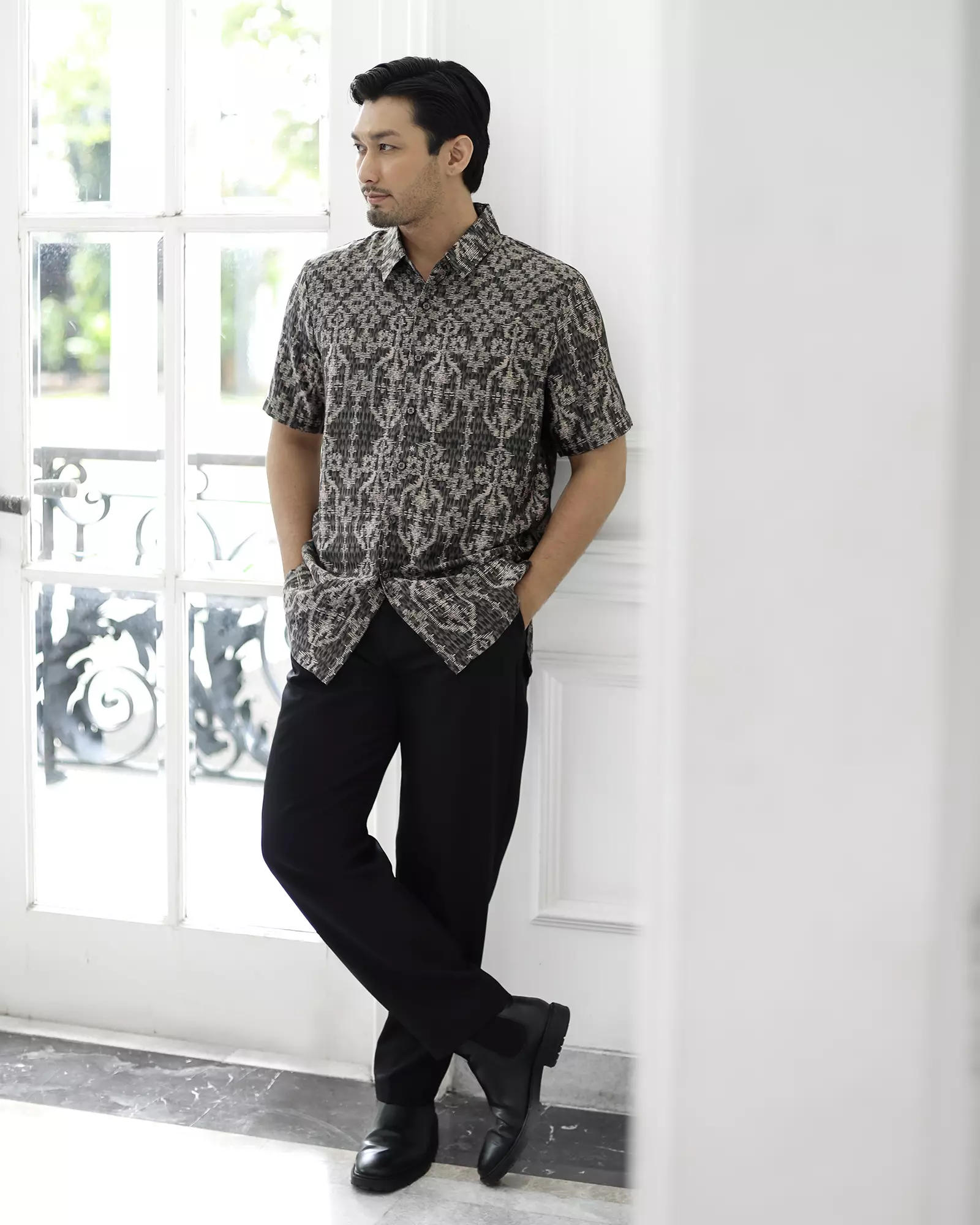 Jual KASEP KASEP YUGALA SHIRT - Stone Original 2025 | ZALORA Indonesia