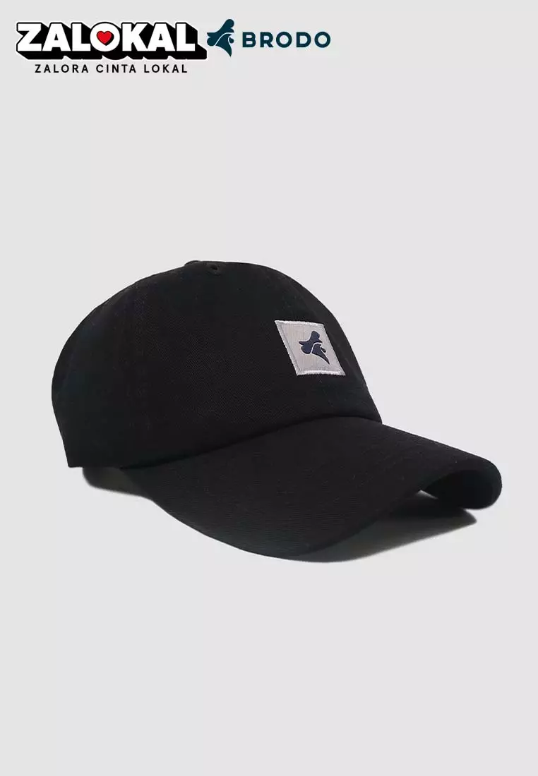 Jual Brodo BRODO - Topi Squago Hat Black Original 2025 | ZALORA Indonesia
