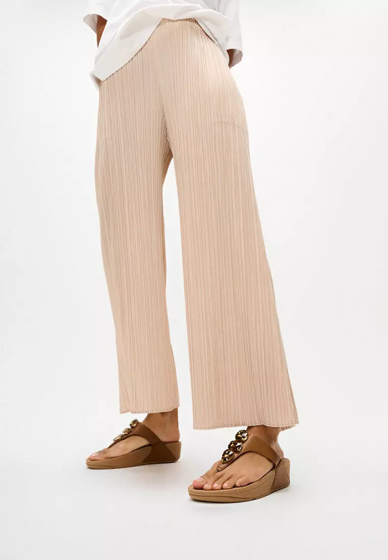 Buy FitFlop LULU Women's Ultra-Jewel Toe-Post Sandals - Deep Tan (A5E ...