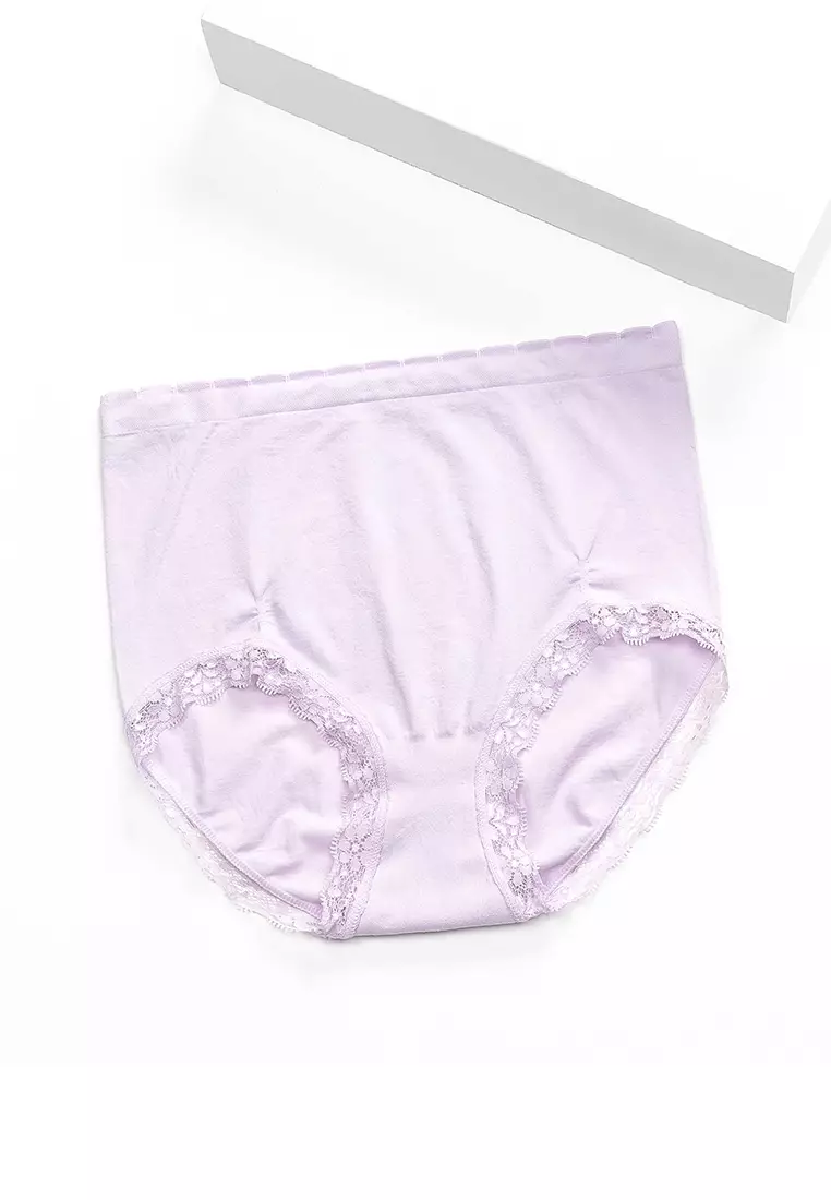 Jual Sorella Sorella Panty Amber Lace Basic Maxi S20-51050- Lilac Original 2025 | ZALORA Indonesia
