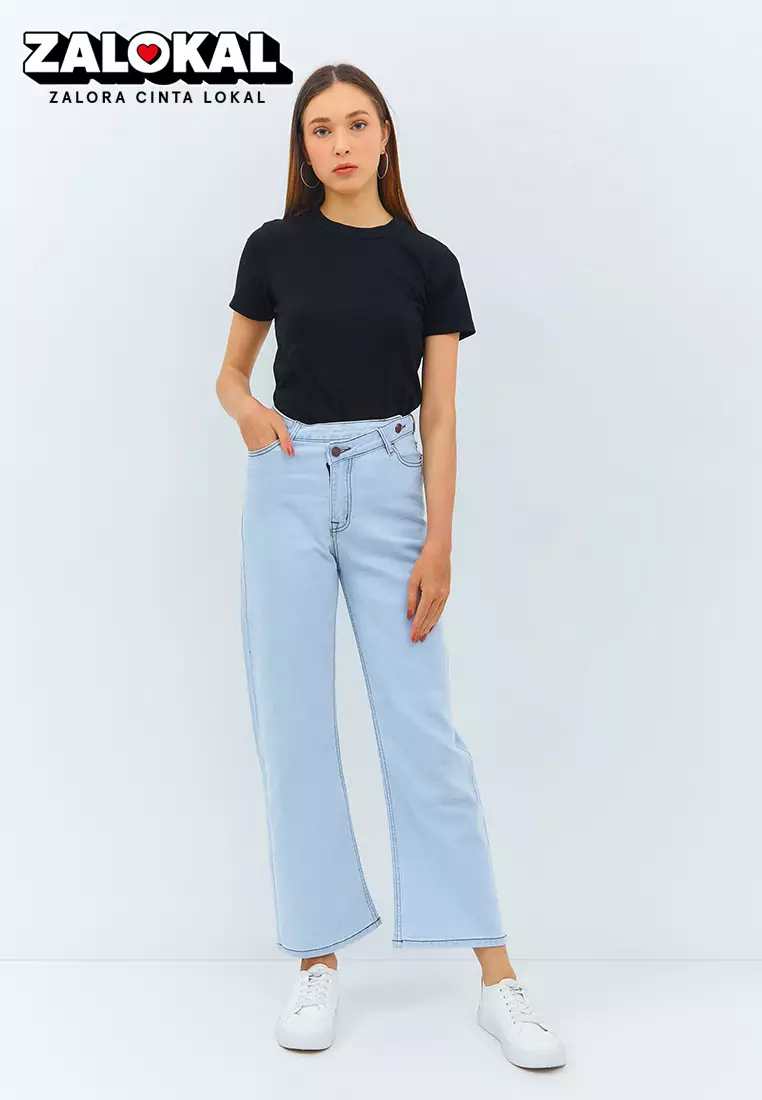 Jual Carvil Carvil Celana Jeans Wanita Monkis-LB Original 2026 | ZALORA ...