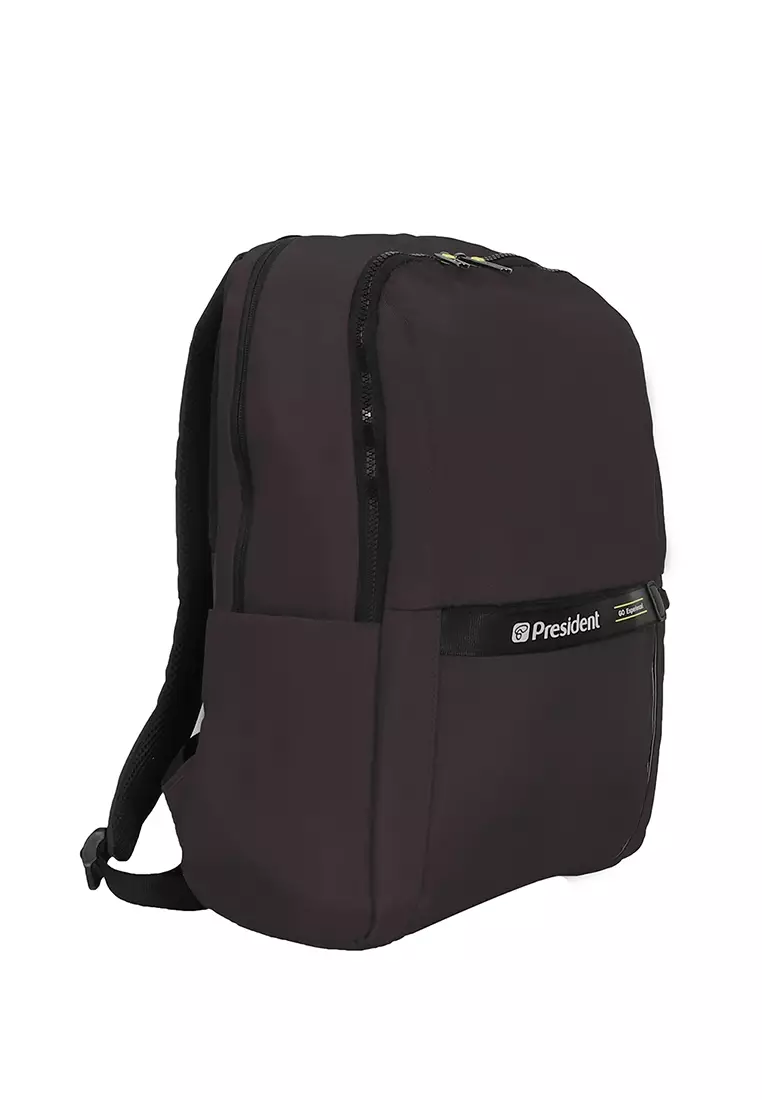 Jual President Backpack President USB Port 9167XU Coffee Original 2025 ...