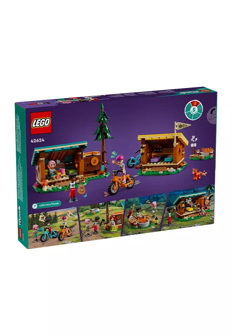 Buy LEGO® Friends 42624 Adventure Camp Cozy Cabins, Age 7+, Building ...