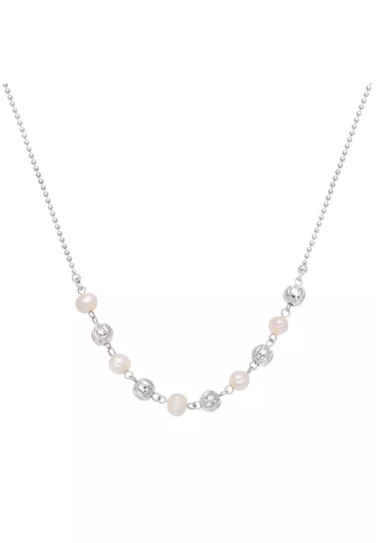 Buy Lara Irregular Baroque Pearl Chain 2025 Online | ZALORA Philippines