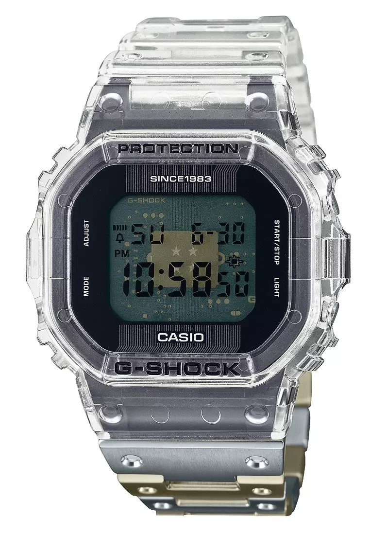 Jual G-shock Men DWE-5640RX-7 White Black Composite Resin Limited ...