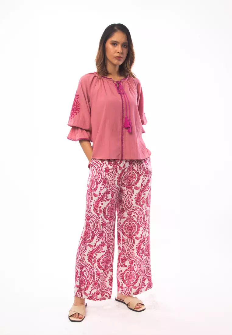 Buy East India Company East India Company - Aditi_Embroidered 3/4 ...