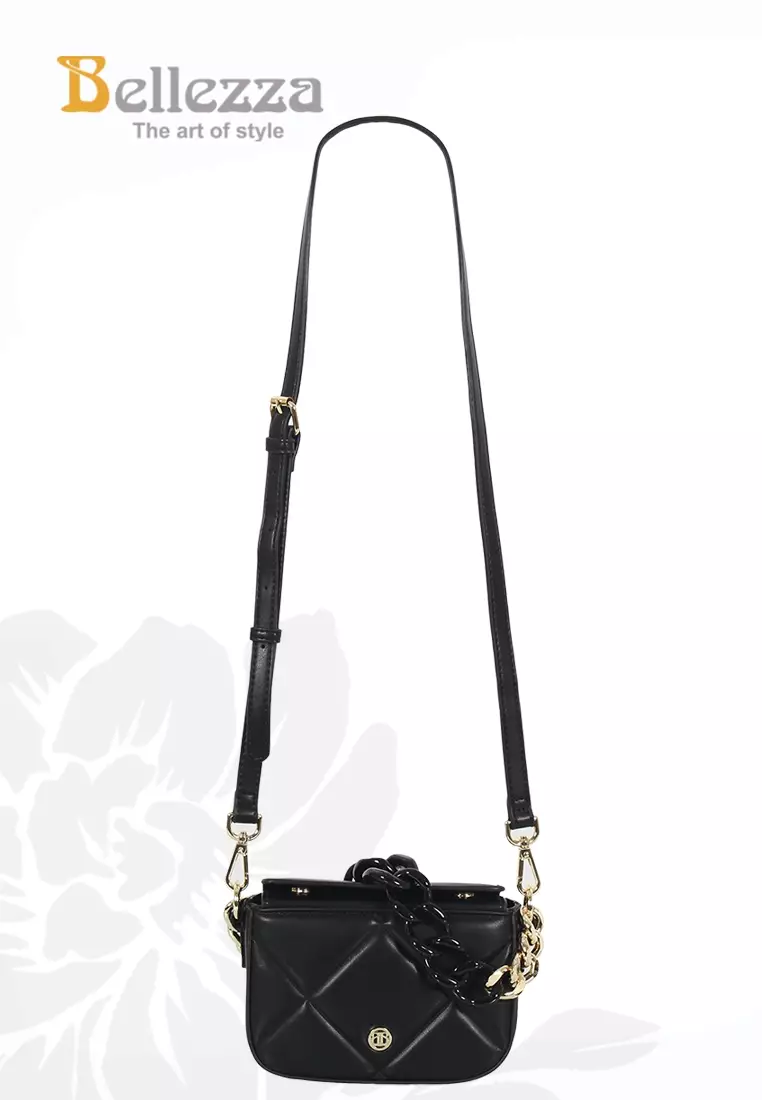 Jual Bellezza Bellezza Sling Bag YZ2331004 Black Original 2025 | ZALORA ...
