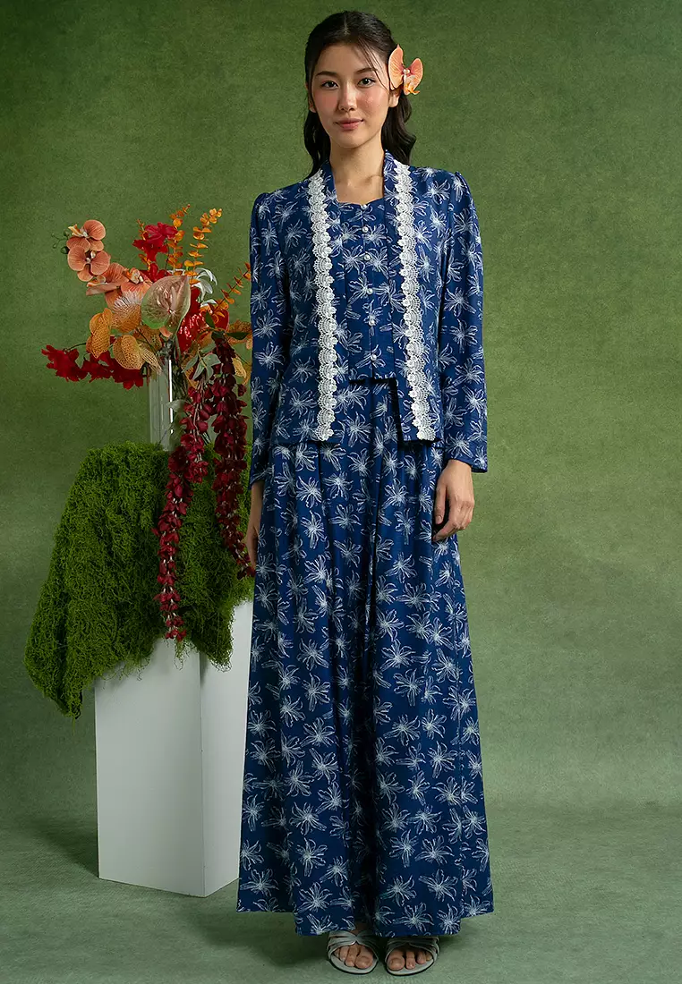 Buy Lubna Gades Lubna Kebaya Set Online | ZALORA Malaysia