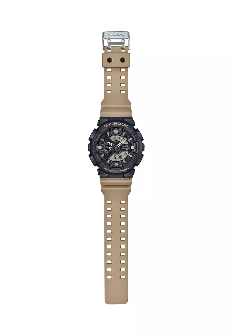 Buy G-Shock TWO TONE UTILITY COLORS GA-110TU Men's Analog Digital Watch ...
