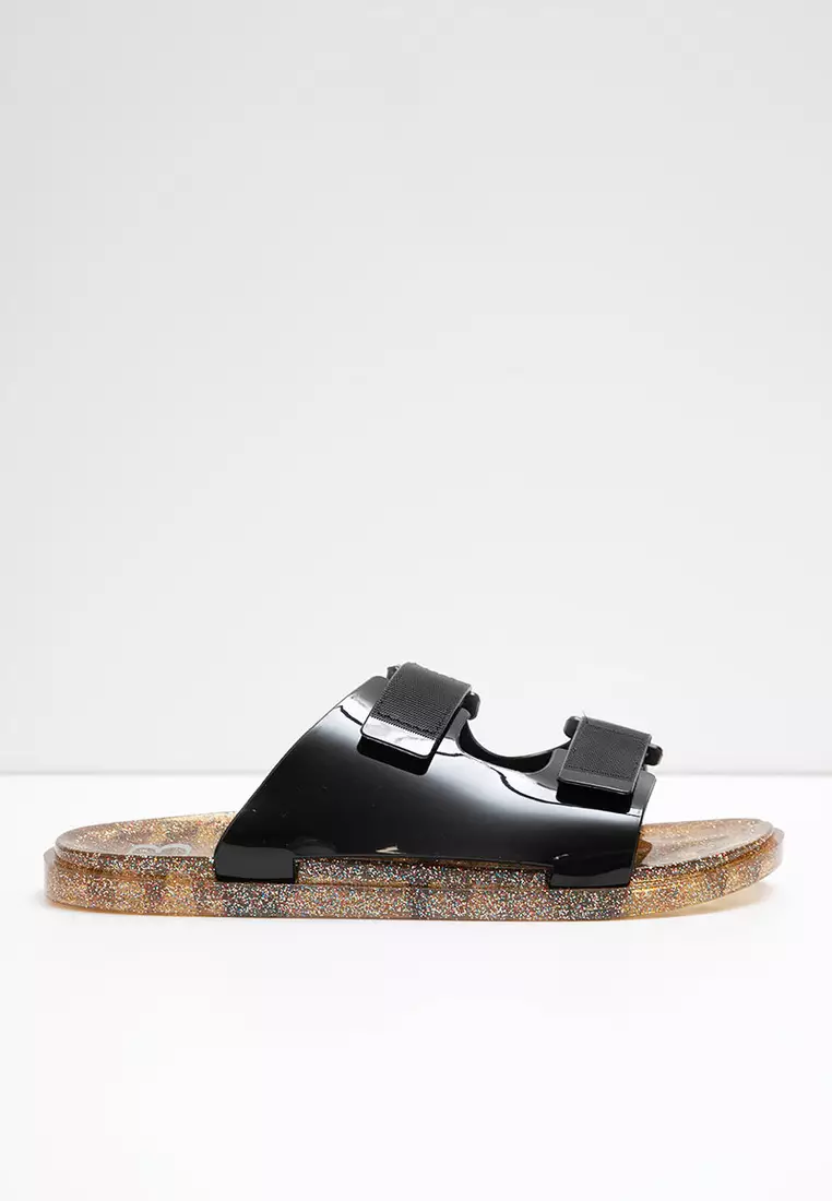 Jual Berrybenka Label Sofia Maylee Jelly Sandal Black Original 2026 ...