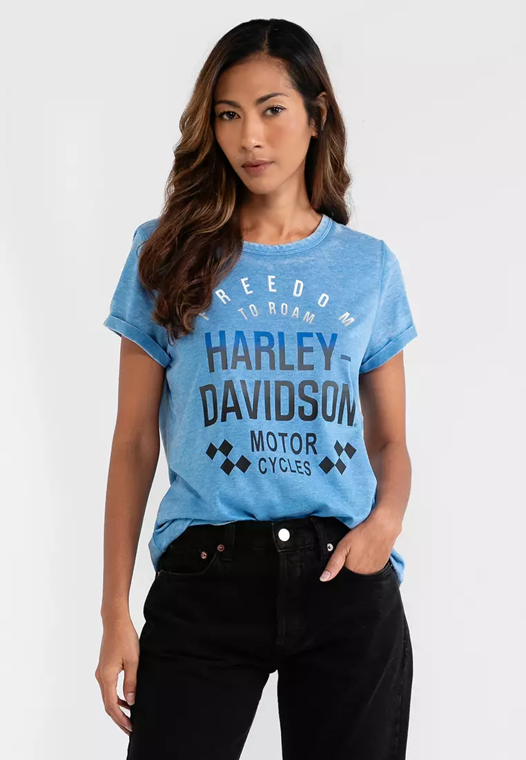 Jual Harley-Davidson Harley-Davidson Racing Graphic Tee Original 2024 ...