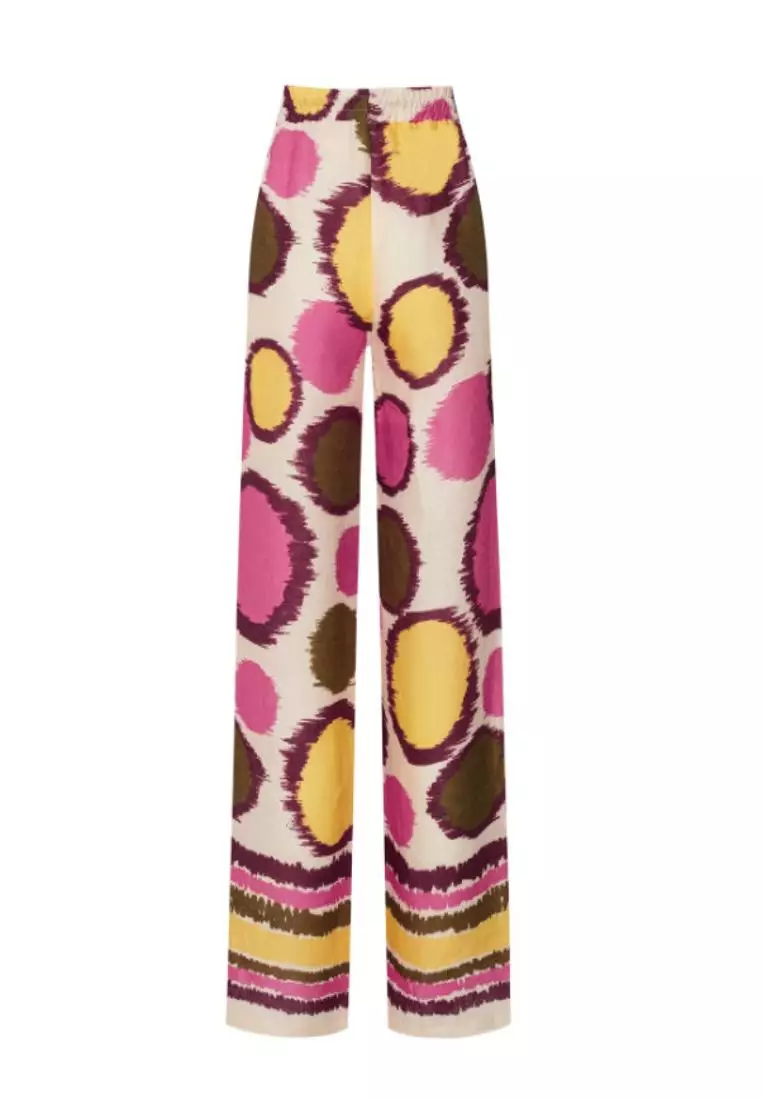 Buy EXQUISE EXQUISE Colorful Polka Dot Summer Pants-MULTI COLOR 2024 ...